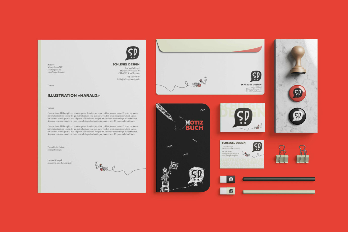 Meine Abschlussarbeit in Grafikdesign an der OfG: Personal Branding