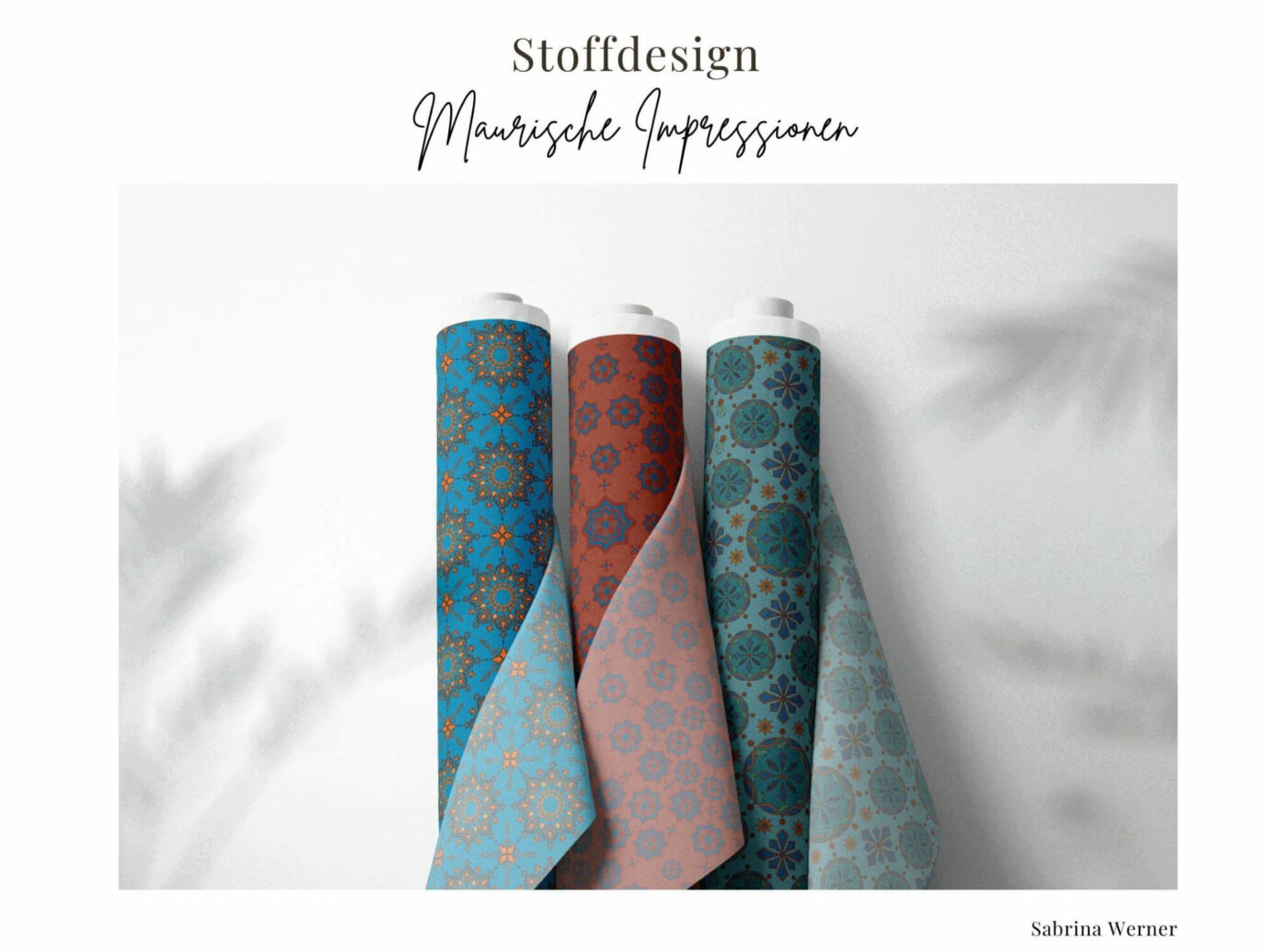 Abschlussarbeit Grafikdesign an der OfG: Stoffdesign