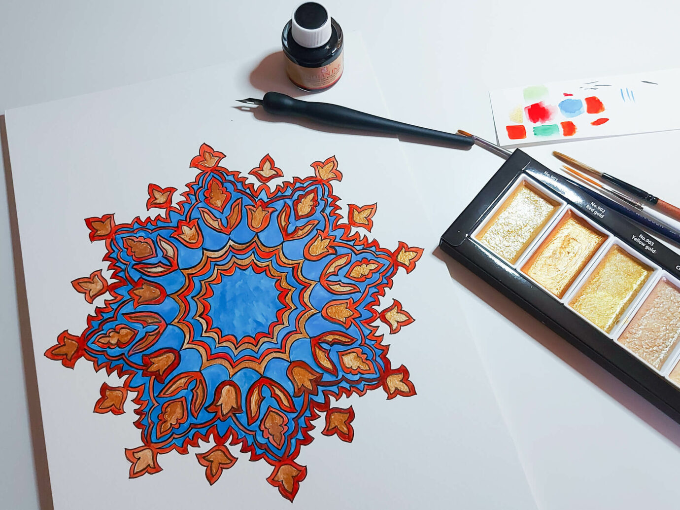 Abschlussarbeit Grafikdesign an der OfG: Stoffdesign