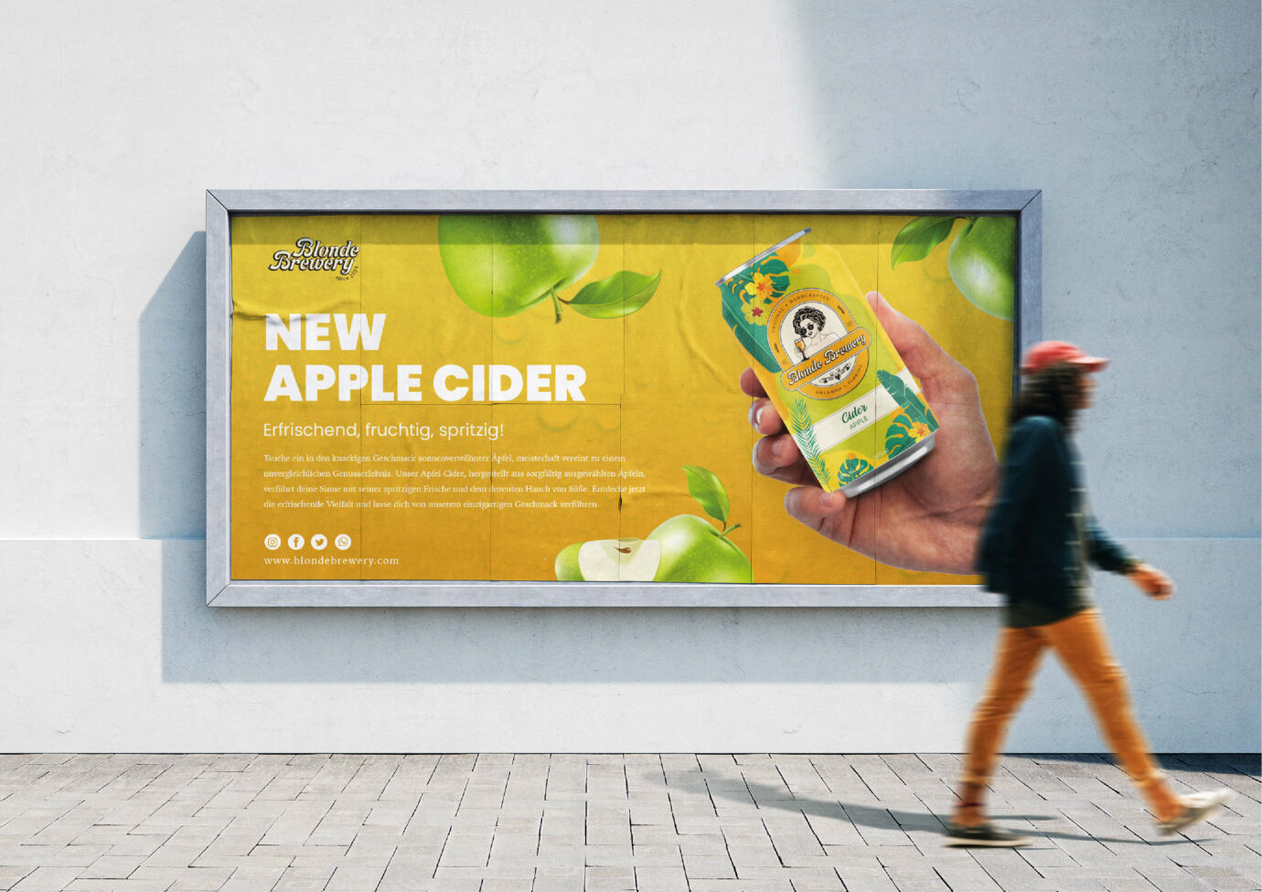 Abschlussarbeit in Grafikdesign an der OfG: Blonde Brewery